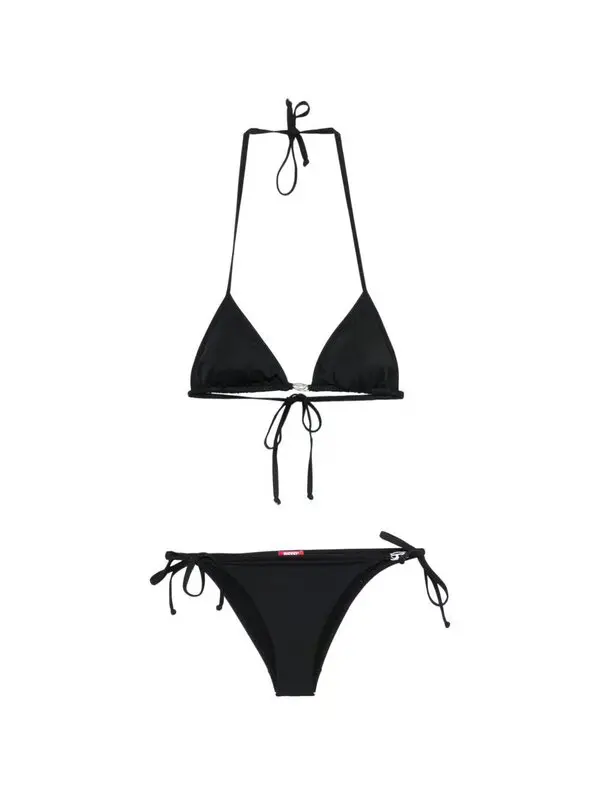DIESEL Elettra-dnm Tie-side Bikini - Black