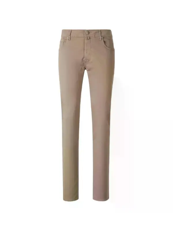 Jacob Cohen Embellished Straight Jeans - Neutrals
