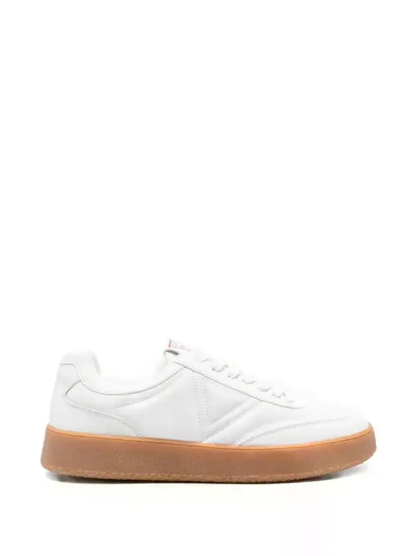 Guess Logo-detail Sneakers - White