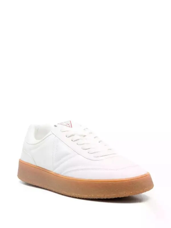 Guess Logo Detail Sneakers - White