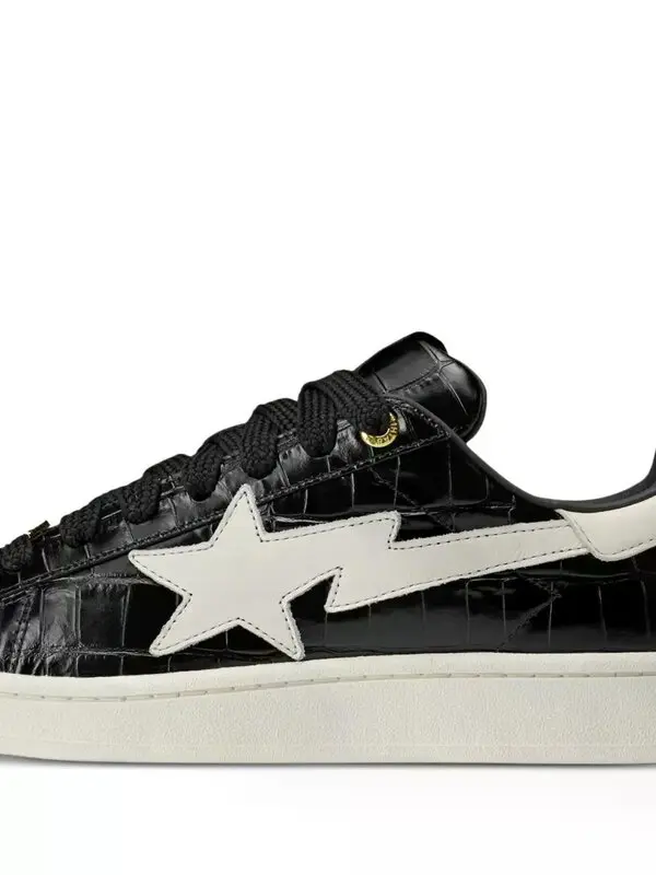Adidas X Bape Campus 00s Croc-effect Sneakers - Black