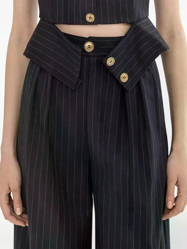 NISSA Pinstripe Palazzo Pants