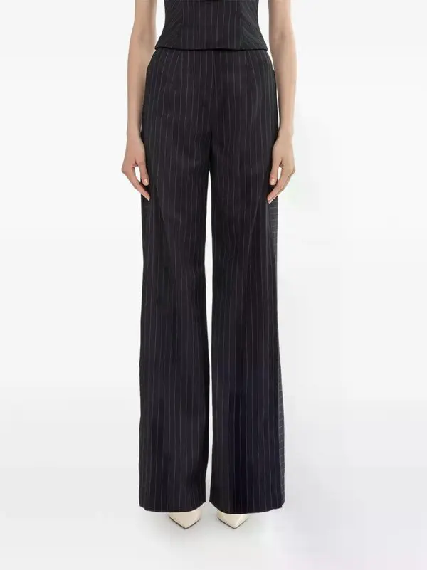 NISSA High-rise Pinstripe Trousers