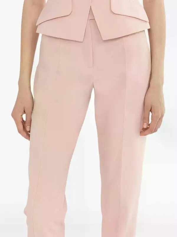 NISSA High-rise Straight Leg Trousers
