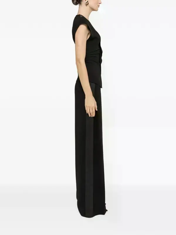 NISSA High-rise Wide-leg Trousers