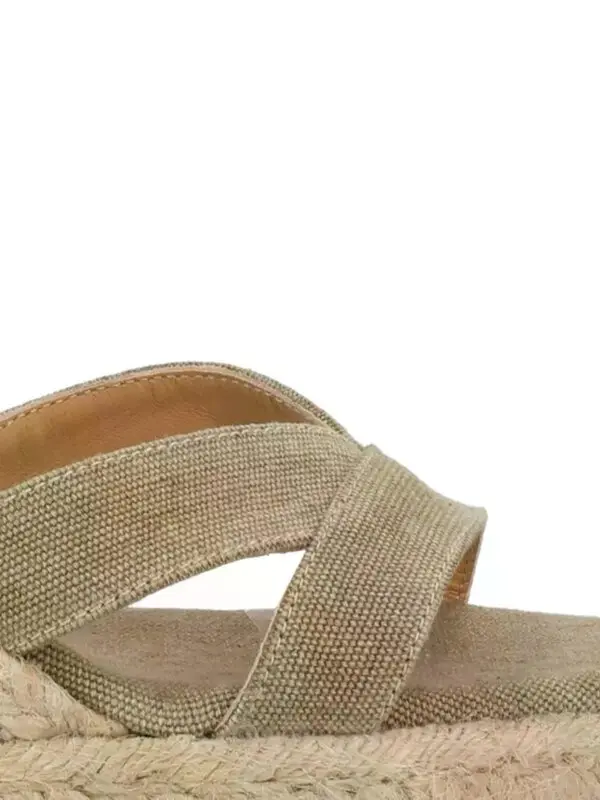 CastaÑer Bruna Ankle-strap Wedge Espadrilles