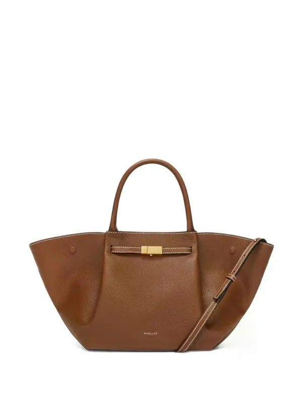 DEMELLIER Midi New York Tote Bag - Brown