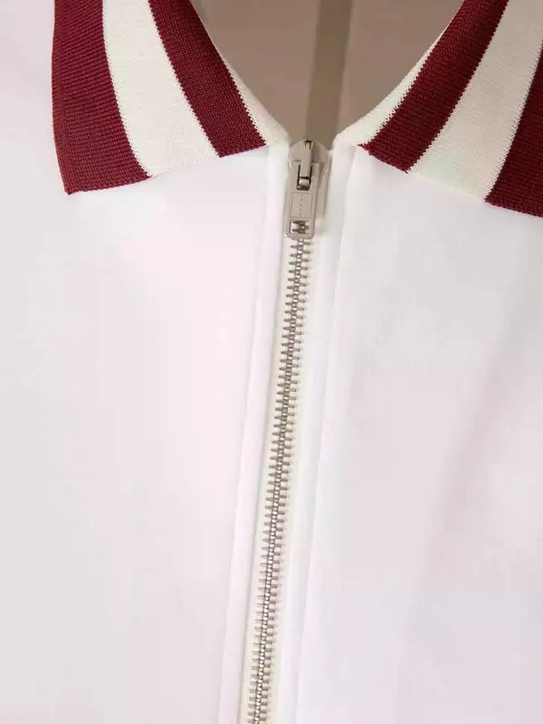 Marni Logo Embroidery Bomber Jacket