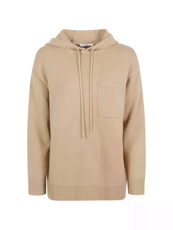 Max Mara Hooded Sweater - Brown