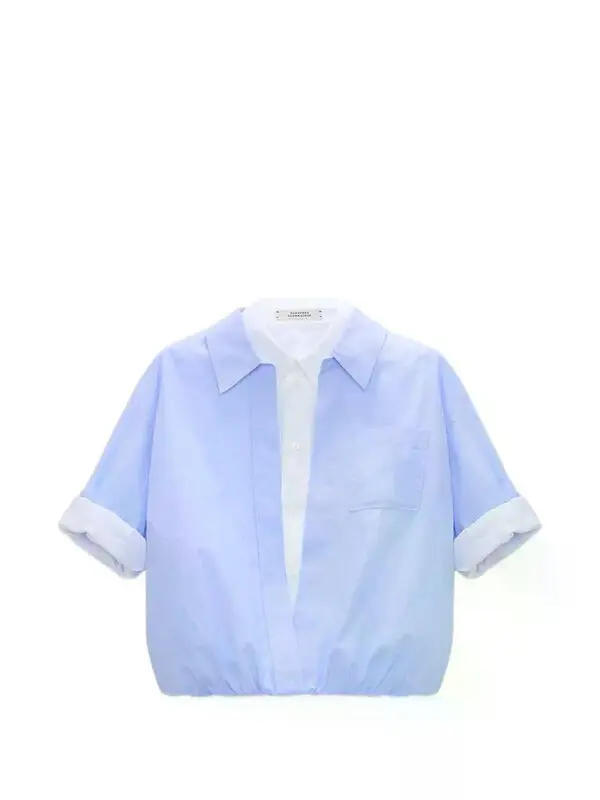 Dorothee Schumacher Pocket Short-sleeved Shirt - Blue