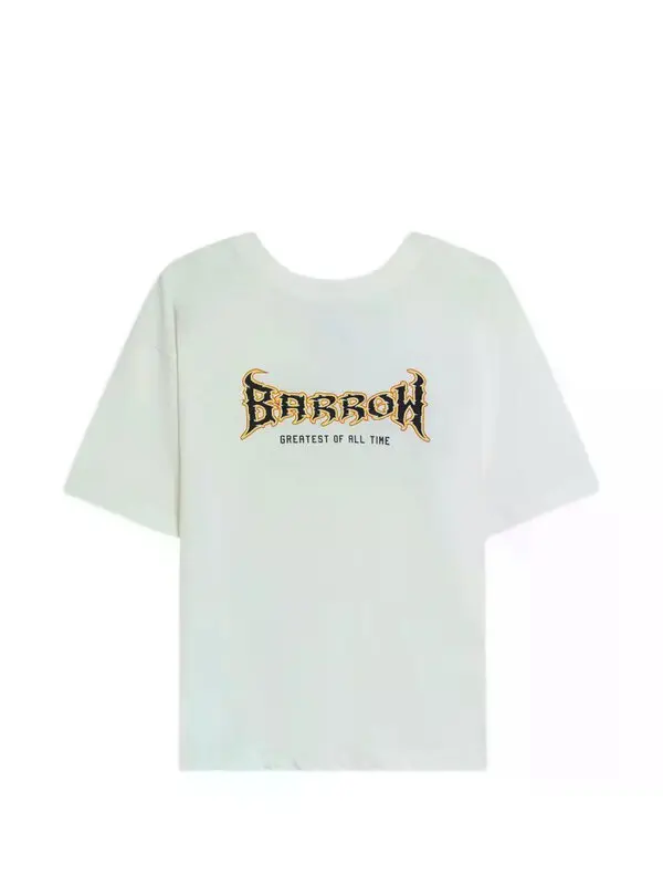 BARROW Graphic-print T-shirt - White