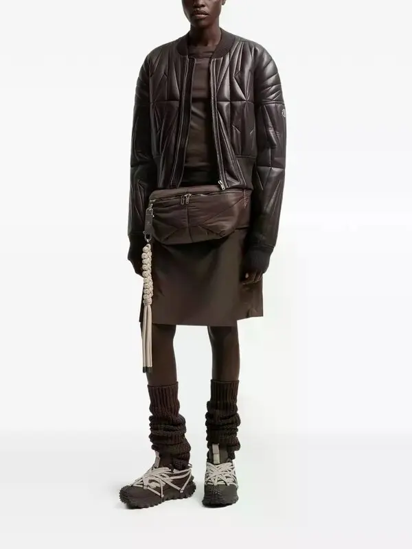 MONCLER + RICK OWENS Geocamo Quilted Jacket