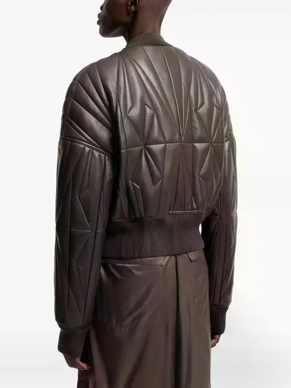 MONCLER + RICK OWENS Geocamo Quilted Jacket