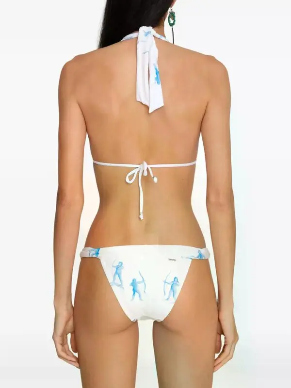 AMIR SLAMA Printed Two-piece Bikini