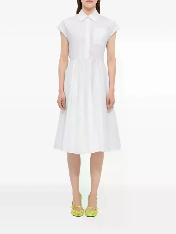 MSGM Pocket Midi Dress