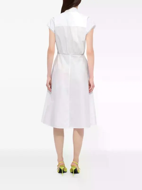 MSGM Pocket Midi Dress
