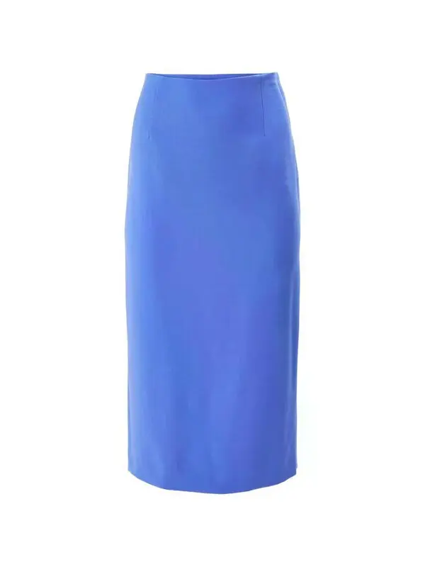 Carolina Herrera Pencil Skirt - Blue