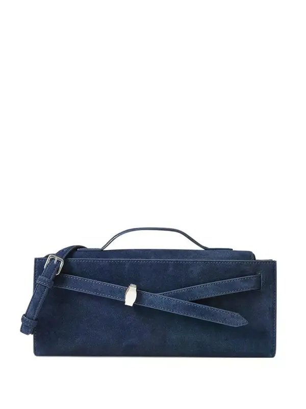 Veronica Beard Suede Dash Clutch - Blue