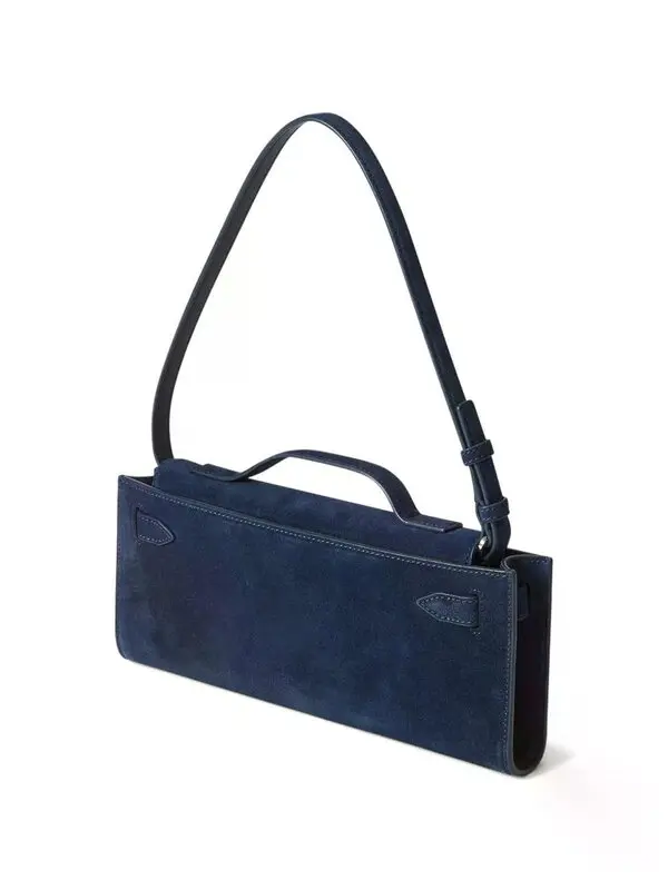 Veronica Beard Suede Dash Clutch - Blue