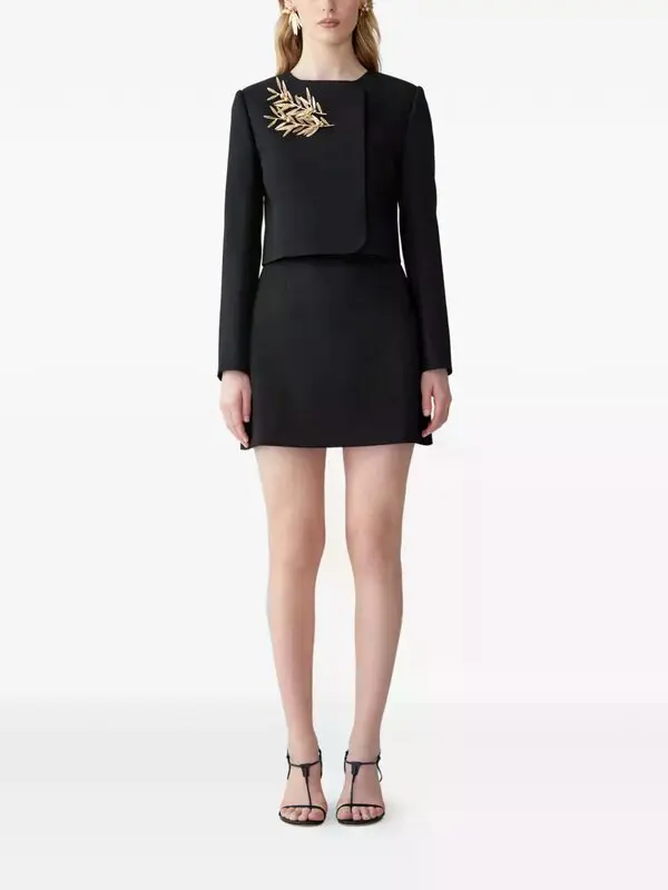 Carolina Herrera Double-breasted Cropped Jacket