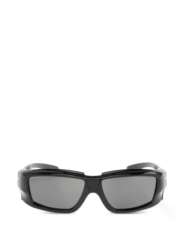 Rick Owens Rectangle-frame Sunglasses - Black