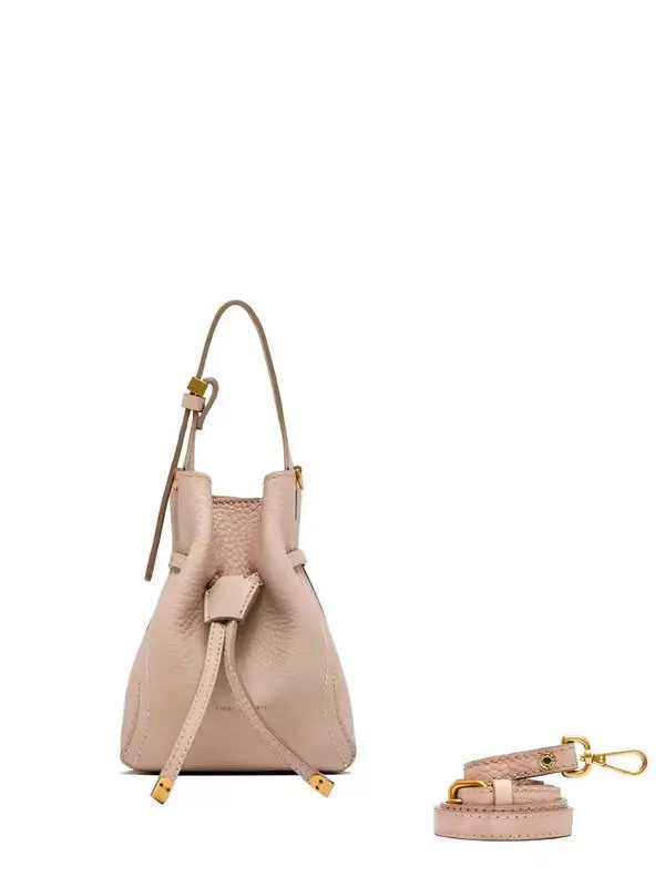 GIANNI CHIARINI Drawstring Bucket Bag - Pink