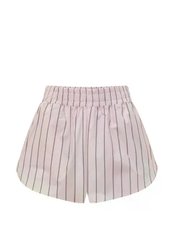 A PAPER KID Striped Shorts - Pink