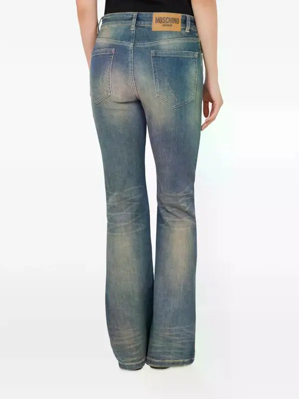 Moschino Five Pockets Flared Jeans