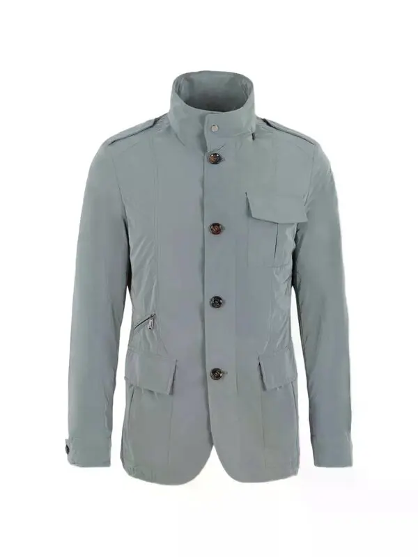 MOORER Pocket Jacket - Grey