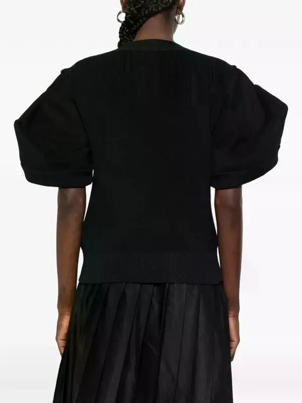 Sacai Puff-sleeve Top