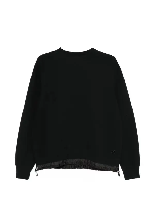 Sacai Drawstring Hem Sweatshirt