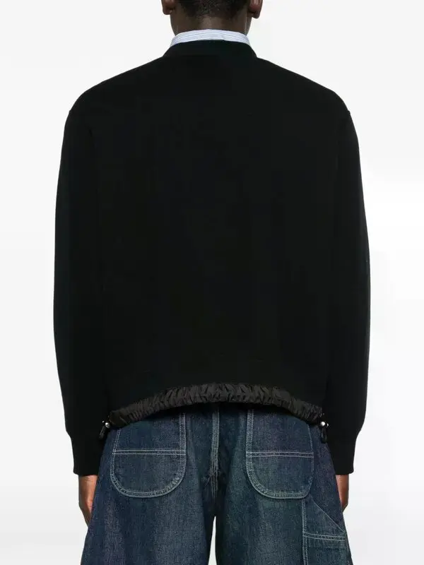 Sacai Drawstring Hem Sweatshirt