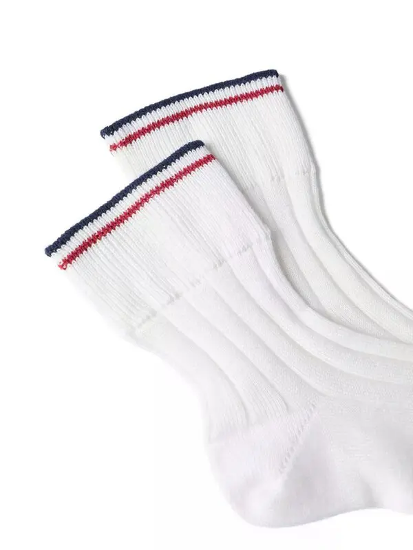 Brunello Cucinelli Cotton Rib Knit Socks