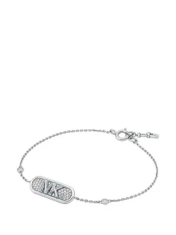 Michael Kors Logo Bracelet - Silver