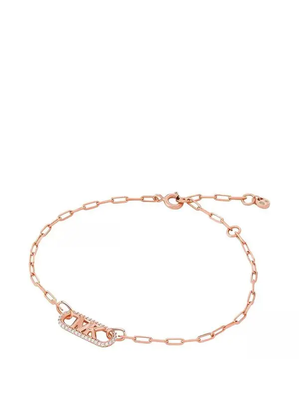 Michael Kors Logo-charm Bracelet - Pink