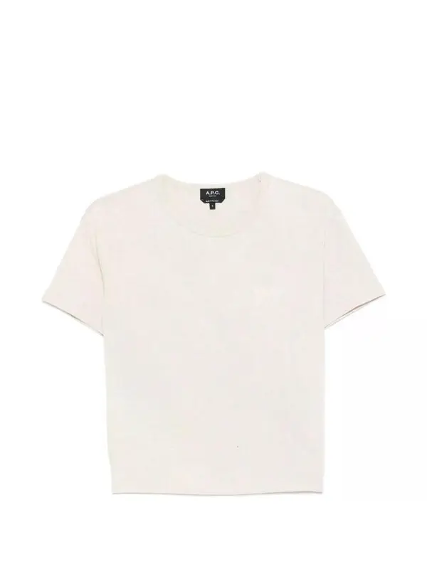 A.p.c. Crew-neck T-shirt - Neutrals