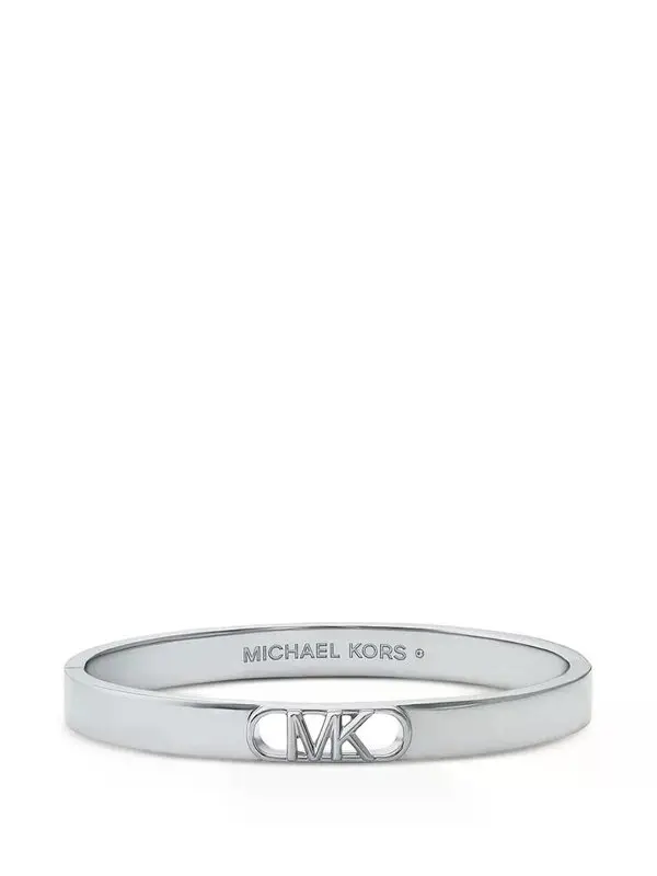 Michael Kors Logo Bangle - Silver