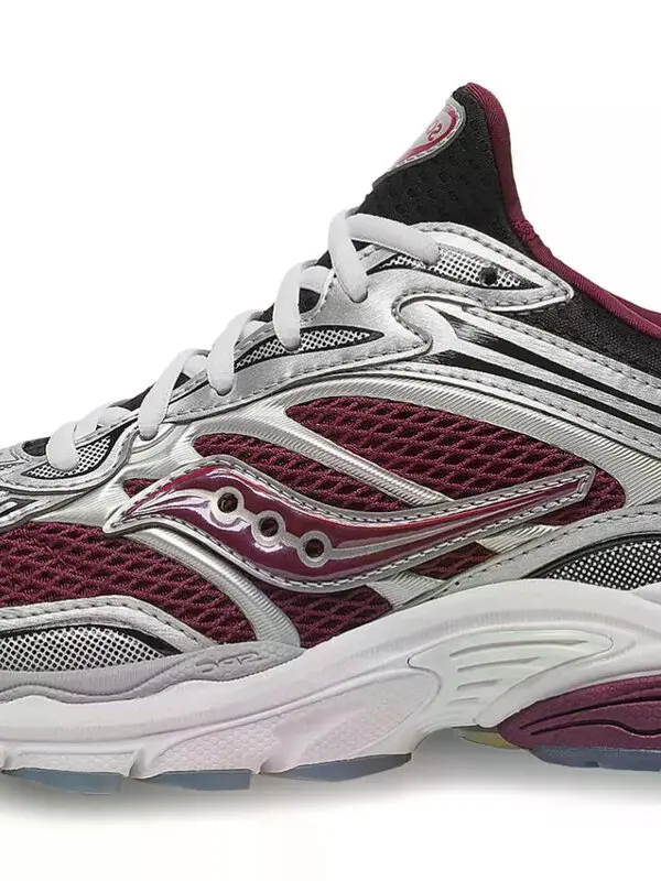 Saucony Progrid Omni Panelled Sneakers - Red