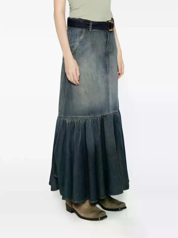 Pinko Denim Maxi Skirt