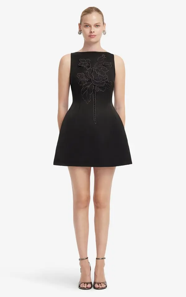LEO LIN Ali Applique Mini Dress