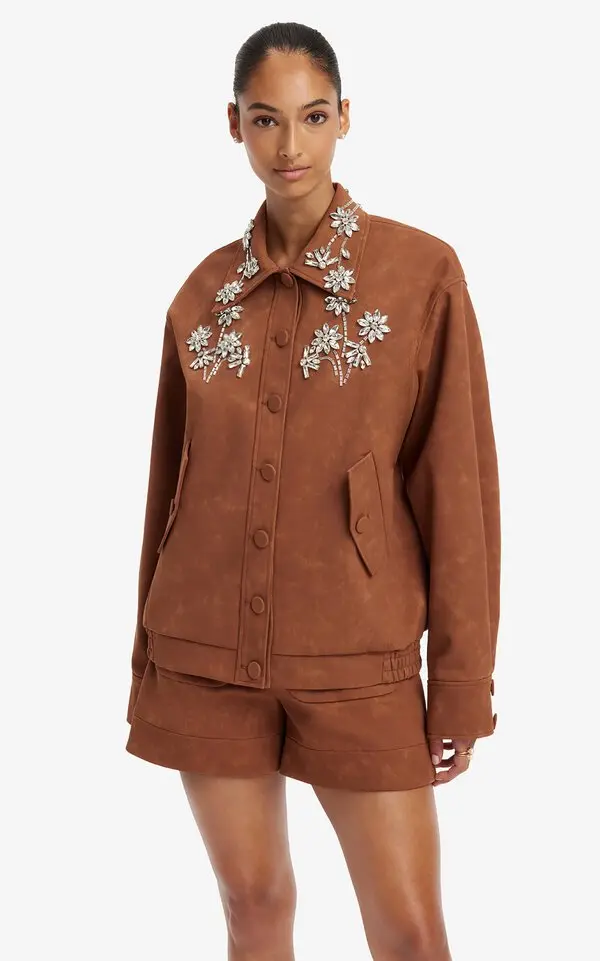 LEO LIN Astrid Embellished Jacket