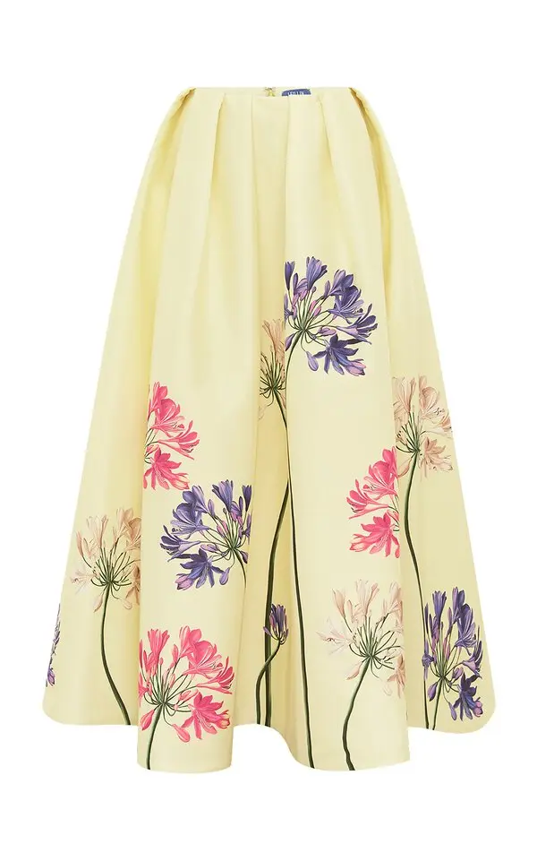 LEO LIN Victoria Puff Maxi Skirt