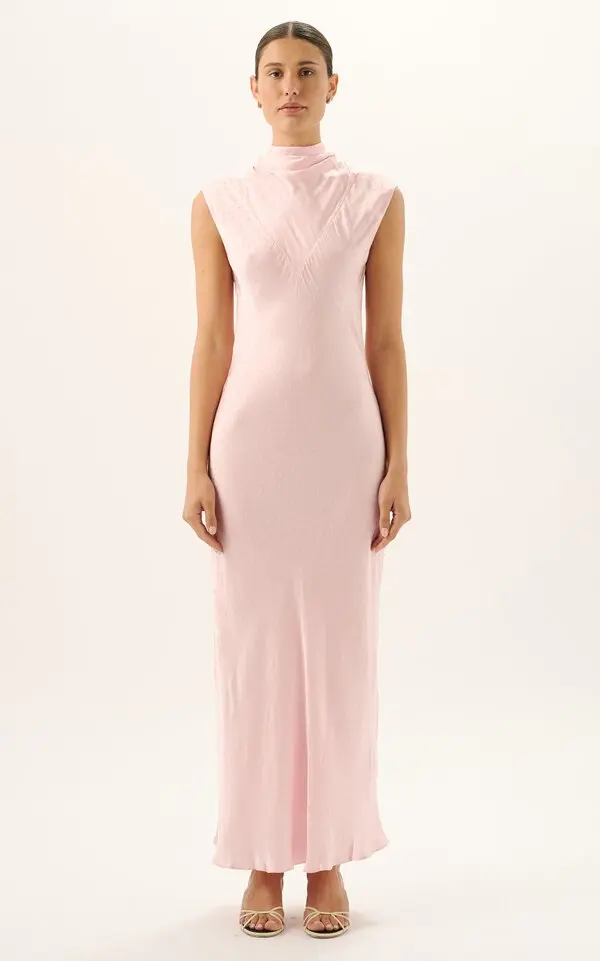 ROAME Kimora Draped Maxi Dress