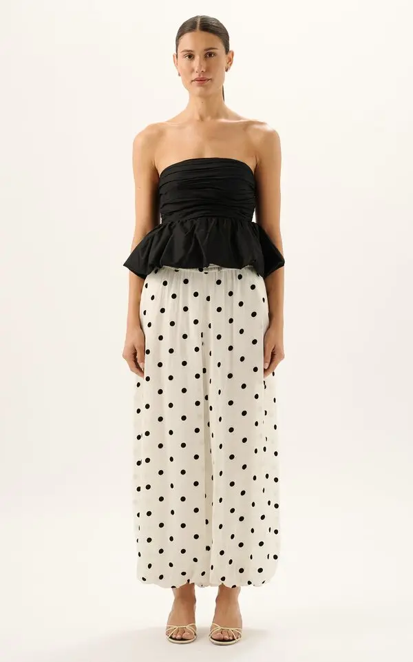 ROAME Willow High-rise Balloon-hem Pants