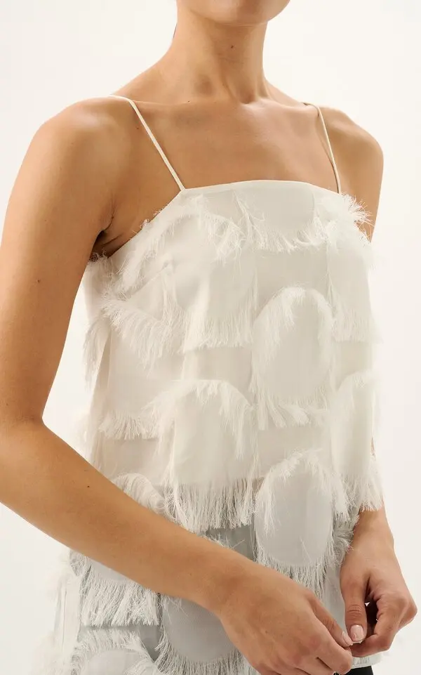 ROAME Carrie Fringe Tank Top