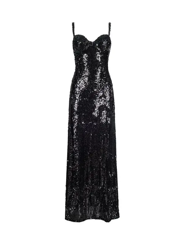 L'Agence Sayla Sequin Gown