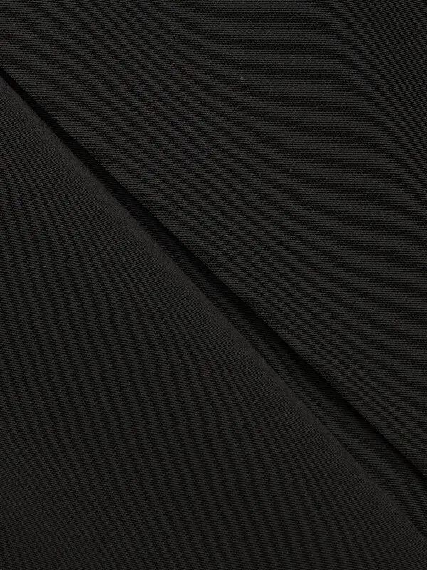 L'Agence Tania Pleated Mini Skirt - Black