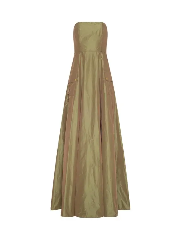 L'Agence Nessa Strapless Gown
