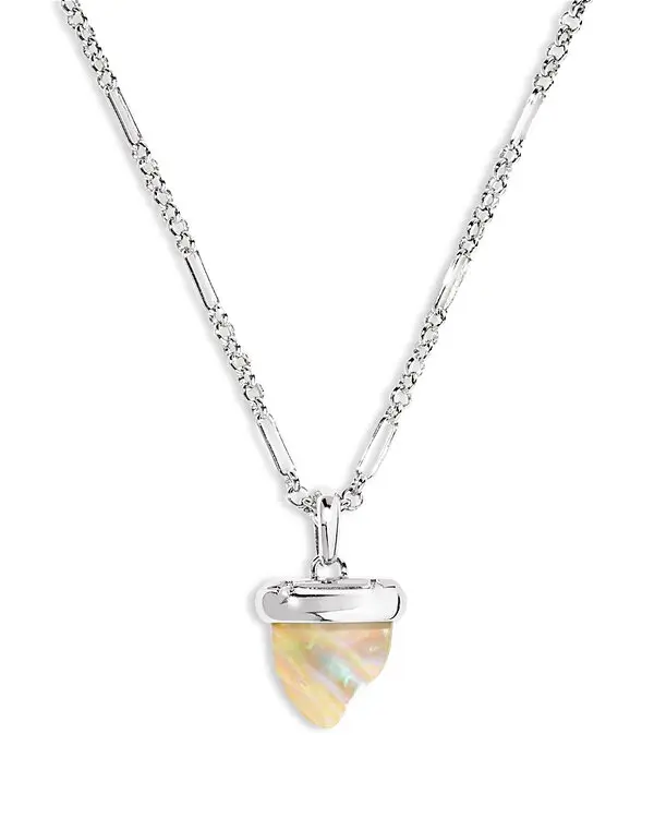 Kendra Scott Oleana Short Pendant Necklace - Rhod Iride