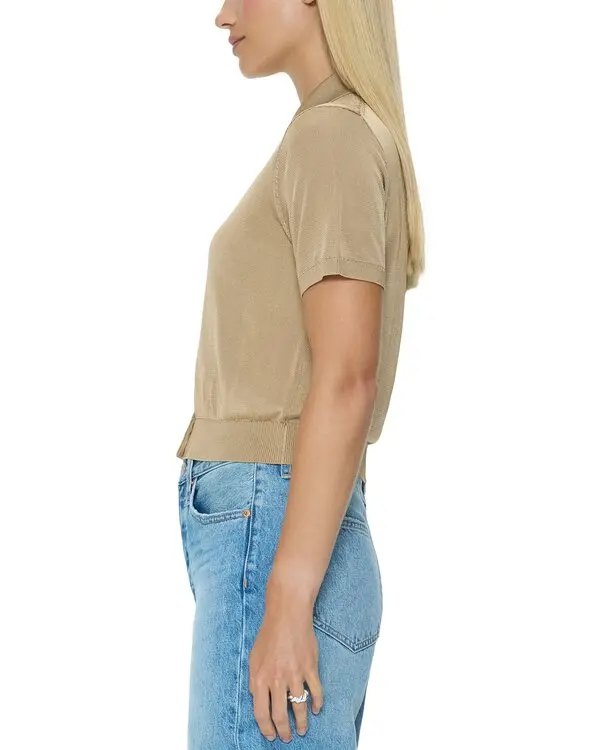 PISTOLA Lucca Short Sleeve Polo Sweater